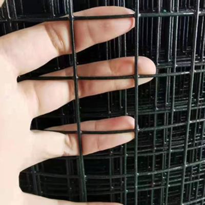 China 2x2 vierkant gat PVC gelast gaas rol voor tuin hek breed gebruikt in verschillende industrieën Te koop