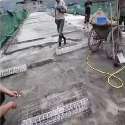 Warm gedompelde constructie 1 x 1 gelast draadnet Vierkante gatvorm gemaakt van gegalvaniseerd ijzeren draad