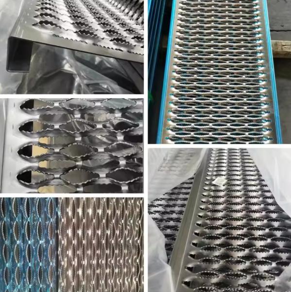 Quality Customized Anti Skid Metal Plate 1-6mm For Floor And Stairs / Non Skid Metal for sale