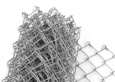 China Grijze ketenverbindingsmaas gegalvaniseerde draad Pvc-gecoat Te koop