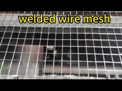 Bouw hek gaas Gelast draad gaas laag koolstofstaal 12,7 mm x 12,7 mm
