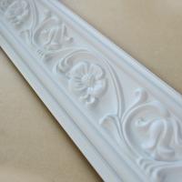 China Moisture Proof Eco-friendly Polyurethane Ceiling Cornice Easy To Install 3D Decorative Molding for sale