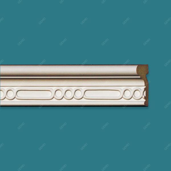 Quality GB-82032 New Design Construction Material 3D Anti-Aging Luxury Cornices Mouldings For Home Office for sale