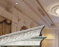 Quality High Density Pu Foam Carved Durable Neat Wall Frames For Hotel for sale