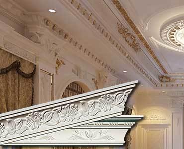 Quality High Density Pu Foam Carved Durable Neat Wall Frames For Hotel for sale