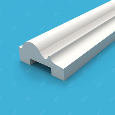China GD-85010 43mm Hot Selling Environment Friendly House Renovation Polyurethane Smooth Pu Material Mouldings for sale