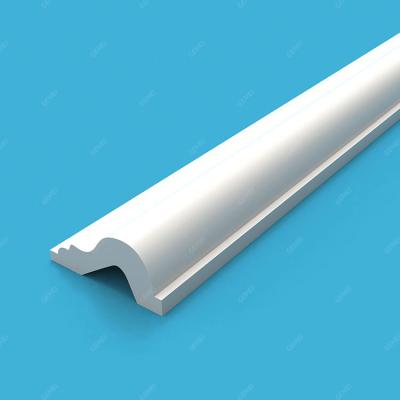 China GD-85019 54mm New Design Post Modern Residential Urethane Flat Decorative Mouldings Interior for sale