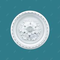 China PU Ceiling Medallions decorative ceiling features made from polyurethane material ensuring resistance to cracking and warping over time for sale