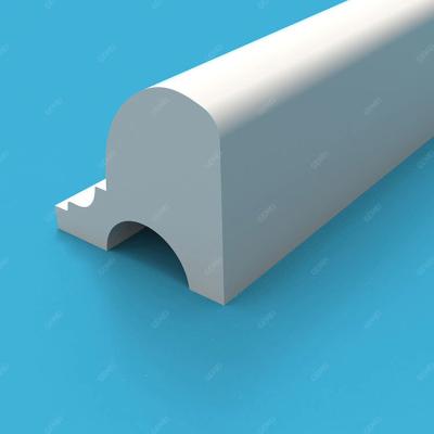 China GD-85013 43mm Pollution Free American Style Indoor Decoration Polyurethane Flat Polyurethane Moulding for sale