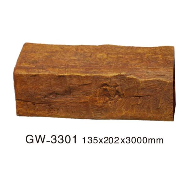 Quality GW-3301 Free Sample weight Primed White Polyurethane Light Weight Beam for sale