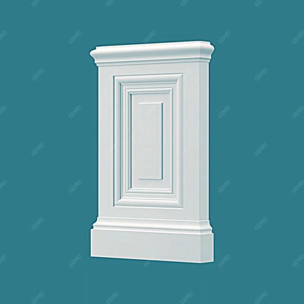 Quality GT-5009 Roman Column Decorative Mold Plastic Mould Moulding Mouldings White Plaster Design Molds Pu Columns Pillar For Sale for sale