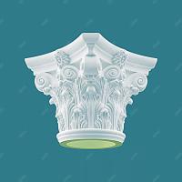 Quality PU-4801-15 Roman Plastic Mould Moulding Material Pu Plaster Of Paris Moulds for sale