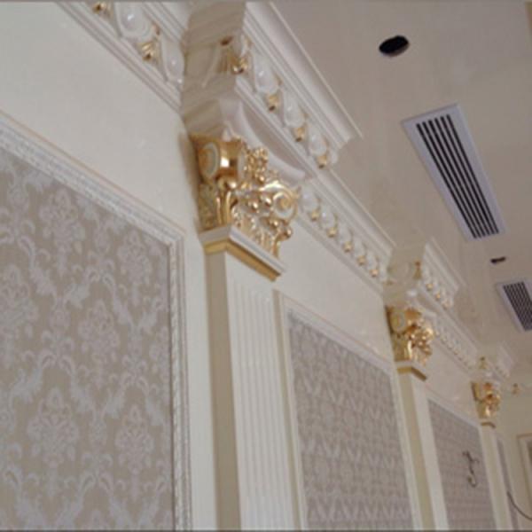 Quality GT-5000 Large Size Polyurethane Roman Columns For Villar And Hotel Decoration for sale
