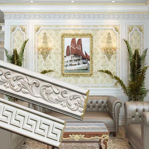 Quality New Design Construction Material 3D Anti-Aging Luxury Wall Panel For Home Office for sale