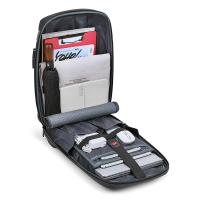 China Soft Handle Laptop Water Resistant Backpack For Work Thread Pattern Type for sale