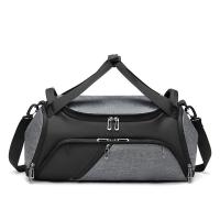 China Solid Color Foldable Packable Duffel Bag Antifouling Multi Compartment for sale