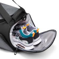 China Solid Color Foldable Packable Duffel Bag Antifouling Multi Compartment for sale