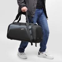 China Separate Shoe Compartment Foldable Duffle Bag Dirt Resistant for sale