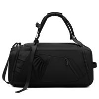 China Separate Shoe Compartment Foldable Duffle Bag Dirt Resistant for sale