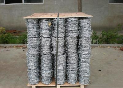 China 4 Strand Razor Barbed Wire , Blade Barbed Wire Q195 Material For Fence Protective for sale