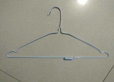 China Fashion Style Powder Coating Hangers Steel Wires Material For Men Clothes Store for sale