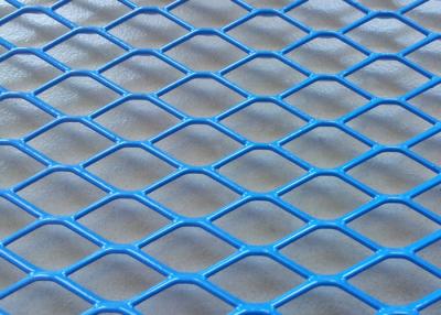 China Powder Coated Galvanized Expanded Metal Mesh Rectangle Hole Shape For Fencing for sale