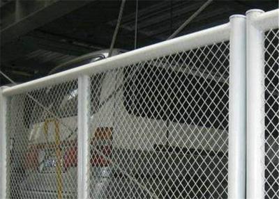 China Decorative Heavy Duty Expanded Metal Sheet Mesh Silver Color With Diamond Shape for sale