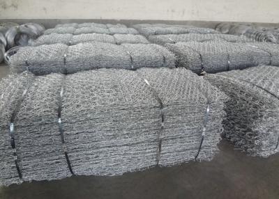 China Hot Dipped Galvanized Hexagonal Wire Mesh 2x1x1m Size For Protect Riverbed for sale