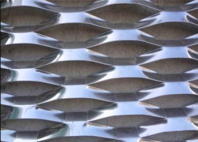 China 0.4mm Thickness Diamond Expanded Metal Stainless Steel Mesh For Trailer for sale