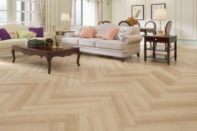 Cina spina di pesce ibrida della pavimentazione di 4.2mm Spc che pavimenta le mattonelle del vinile in vendita