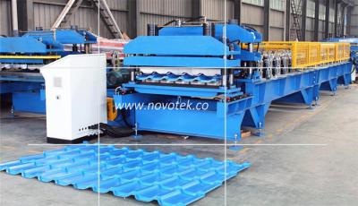 China Glazed Tile Roll Forming Machine for sale