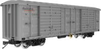 Quality 1000mm Covered Goods Wagon 18t 56.5t Railway Goods Wagon for sale