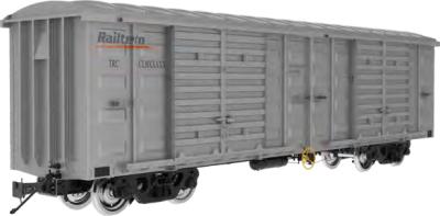 China Transportation Covered Goods Wagon Comprehensive Steel Railway Goods Van for sale