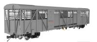 Quality Livestock Covered Goods Wagon Roof Mounted Casting Steel Railway Goods Carriage for sale