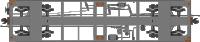 China Customizable 23t 2-TEU Container Wagon 61t Payload 120 km/h Intermodal Rail Freight for sale
