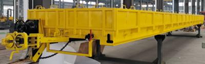China 1000mm Gauge 16ton Railway Flat Wagon Transportation Freight Wagons for sale