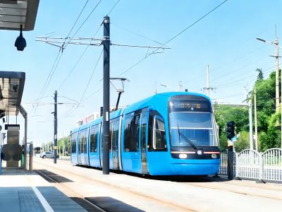 China High-Capacity Low-Floor LRV for Modern Urban Transit for sale