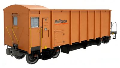 China 36m3 24t Railway Hopper Wagon Pneumatic Unloading System Covered Hopper Railcar for sale