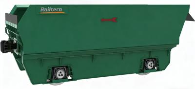 China Heavy Duty  Mine Ore Car Wagon Bottom Discharge Mining Railway Goods Wagon for sale