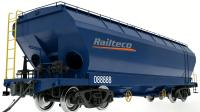 Quality 66m3 Railway Hopper Wagon Wagon 80km/H 1067mm Track Car Hopper for sale