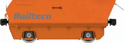 China 20m3 Mine Wagon Volume Bottom Unloading  39.6t Railway Goods Carriage for sale