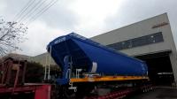 Quality 65 Ton Ballast Hopper Wagon Grain Cars Railway 12 - 15 Meters for sale