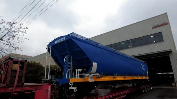 Quality 65 Ton Ballast Hopper Wagon Grain Cars Railway  12 - 15 Meters for sale