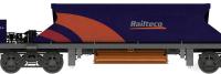 Quality 1600mm Gauge Railway Hopper Wagon Ballast Hopper Car Railcar Tractor Powered for sale
