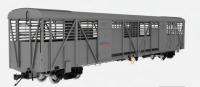 Quality 20 Tons Covered Goods Wagon Sliding Door Closed Railway Goods Wagon 3 Meters for sale