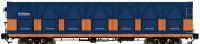 Quality 61 Ton Open Top Wagon Heavy Haul Rail Wagon Open Top Train 73.3m3 Volume for sale