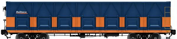 Quality 61 Ton Open Top Wagon Heavy Haul Rail Wagon Open Top Train 73.3m3 Volume for sale