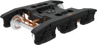 China RTHZ56 Bogie Welded Frame with Silicon Steel Wheels and Three-Stage Spring Suspension for sale