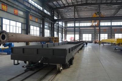 China Railway Flat Wagon with 60 Tons Load Capacity, 100 Km/h Max Speed, and Coil Spring Suspension for Heavy Cargo Transport for sale