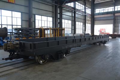 China Bogie Type Y25Lsd1-K Flatbed Rail Transport Wagon Offering Fixed Bogie Wheelbase 1727.2mm Engineered for Heavy Cargo Transport for sale